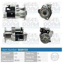 MEAT & DORIA MEAT & DORIA Starter 5020133 f&uuml;r Opel NISSAN RENAULT