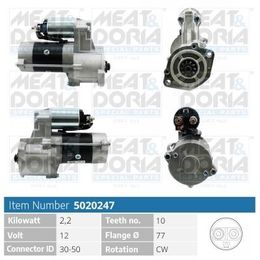 MEAT & DORIA MEAT & DORIA Starter 5020247 f&uuml;r KIA MITSUBISHI