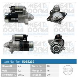 MEAT & DORIA MEAT & DORIA Starter 5035237 f&uuml;r RENAULT NISSAN