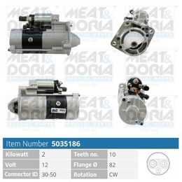MEAT & DORIA MEAT & DORIA Starter 5035186 f&uuml;r LANCIA Chrysler MITSUBISHI