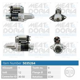 MEAT & DORIA MEAT & DORIA Starter 5035264 f&uuml;r MITSUBISHI Subaru