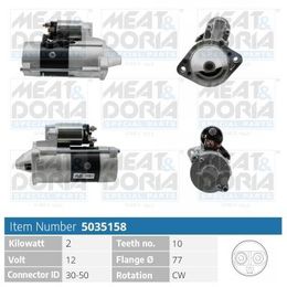 MEAT & DORIA MEAT & DORIA Starter 5035158 f&uuml;r KIA MITSUBISHI
