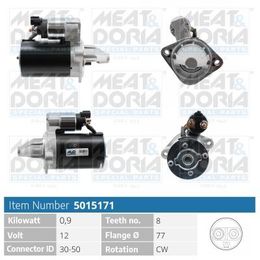 MEAT & DORIA MEAT & DORIA Starter 5015171 f&uuml;r MITSUBISHI KIA