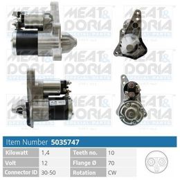 MEAT & DORIA MEAT & DORIA Starter 5035747 f&uuml;r MITSUBISHI NISSAN