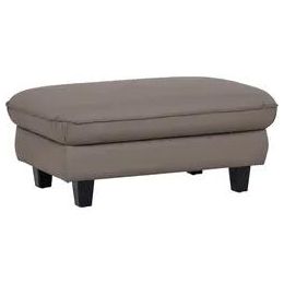 Hocker Home Affaire "Pilot", elephant, B:101cm H:46cm T:65cm, 100% Polyester, Feinstruktur: 75000 Scheuertouren, Struktur 35000 Scheuertouren, Microfaser 40000 Scheuertouren, Hocker, Hocker