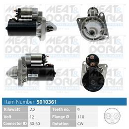 MEAT & DORIA MEAT & DORIA Starter 5010361 f&uuml;r Iveco