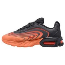 Sneaker Nike SPORTSWEAR "Air Max Fire", Herren, Gr. 46, orange frost, picante rot, dk smoke grau, Synthetik, Textil, Schuhe Sneaker, inspiriert vom Design des Air Max TN