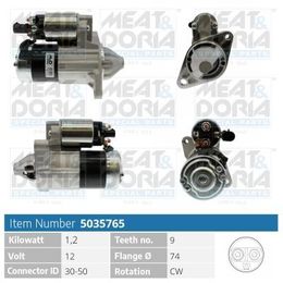 MEAT & DORIA MEAT & DORIA Starter 5035765 f&uuml;r Chrysler MITSUBISHI