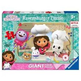 Puzzle Ravensburger "Gabbys Dollhouse, Gabbys Kochk&uuml;nste", bunt, Puzzles, KinderB:69cm H:49cm, Pappe, Motiv, Made in Europe, B:69cm H:49cm