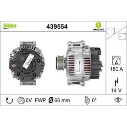 Valeo Generator NEW ORIGINAL PART 439554 f&uuml;r Audi (FAW) VW