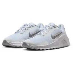 Trainingsschuh Nike "Flex Train", Damen, Gr. 43, wei&szlig;, metallic silber, photon dust, Synthetik, Textil, Schuhe