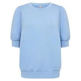 Kurzarmhemd soyaconcept "Soya Concept T-shirt SC-BANU", Herren, Gr. S, Normalgr&ouml;&szlig;en, 6330 air blau, Obermaterial: 48% Modal, 48% Polyester, 4% Elasthan, Hemden