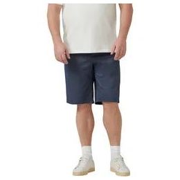 Chinoshorts, Herren, Gr. 40, N-Gr, dunkelblau, Web, Obermaterial: 98% Baumwolle, 2% Elasthan, s.Oliver MEN BIG SIZES, unifarben, normal kniefrei, Hosen Chinoshorts, Sommer-Bermuda Stretch, Gro&szlig;e Gr&ouml;&szlig;en