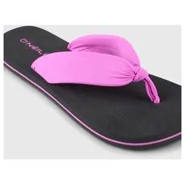 O`Neill Zehentrenner O'NEILL "DITSY SUN SANDALS", Damen, Gr. 40, electric fuschia, Synthetik, Schuhe Zehentrenner, sportlicher Stil, leicht profiliertes Laufsohlenprofil