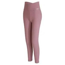 Leggings YEAZ "Leggings OBSESSED", Damen, Gr. XL, US, rot, Obermaterial: 87% Nylon NY. 13% Elasthan EL., Hosen Leggings