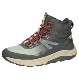 Waldl&auml;ufer Trekkingschuh WALDL&Auml;UFER "H-CARL", Damen, Gr. 8,5 (42,5), dunkelgr&uuml;n, mint, Synthetik, Textil, Schuhe Trekkingschuh, Outdoorschuh, Schn&uuml;rboots, Wanderschuh, waterproof, Komfortweite H