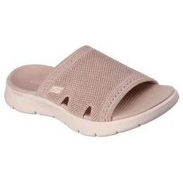 Pantolette Skechers "GO WALK FLEX SANDAL-", Herren, Gr. 41, rosa, Textil, Schuhe Pantolette, Sommerschuh, Strandschuh, Urlaubsschuh, Sandale mit Komfortfu&szlig;bett