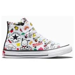 Sneaker Converse "CHUCK TAYLOR ALL STAR 1V", M&auml;dchen, Gr. 31, wei&szlig;, wei&szlig;, schwarz, Textil, Schuhe Sneaker