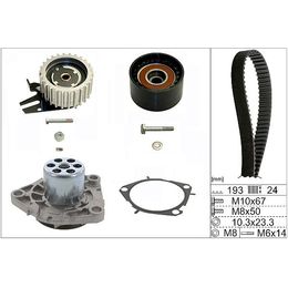 INA Wasserpumpe + Zahnriemensatz 530056130 f&uuml;r Vaughall Fiat ALFA ROMEO LANCIA JEEP Suzuki