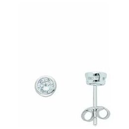 Adelia&acute;s Paar Ohrh&auml;nger ADELIA ́S "Ohrstecker Ohrringe 925 Silber mit Zirkonia &ndash; Silberohrringe", silber, Ohrringe, Damen, Damen, Silber 925 (Sterlingsilber), Silberohrringe