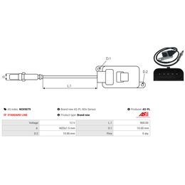 AS-PL NOx-Sensor, Harnstoffeinspritzung nox9079 f&uuml;r VW
