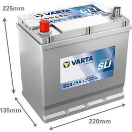 Varta Starterbatterie 545079030k262 10.78KG f&uuml;r HYUNDAI HONDA FIAT / LANCIA TOYOTA SUZUKI
