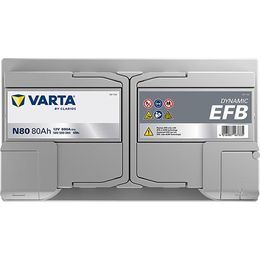 Varta Starterbatterie 580500080k262 21.68KG f&uuml;r FIAT AUDI TOYOTA NISSAN BMW VW LAND ROVER