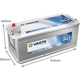 Varta Starterbatterie 670104100k182 44.2KG