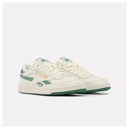 Sneaker Reebok CLASSIC "CLUB C REVENGE VINTAGE", Herren, Gr. 40,5, chalk, chalk, gr&uuml;n, Leder, Schuhe Sneaker