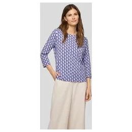 Print-Shirt Rabe "T-Shirt", Damen, Gr. 48, lila, 92%Baumwolle 8%Elasthan, tailliert, Shirts