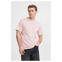 T-Shirt Blend "BHEMMET TEE", Damen, Gr. XL, chalk pink, Single Jersey, Obermaterial: 100% Baumwolle, unifarben, regular fit normal, Rundhals, Shirts T-Shirt, Baumwolle, regular fit