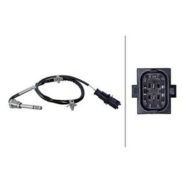 Hella Sensor, Abgastemperatur 6pt010376351 f&uuml;r Opel