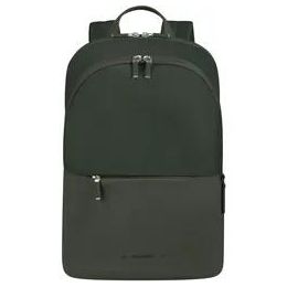 Laptoprucksack Samsonite, Gr. B/H/T: 27cm x 39,5cm x 15cm, dunkelgr&uuml;n, Rucks&auml;cke Laptoprucksack, Busisnessrucksack mit verstellbaren Schulterriemen