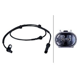 Hella Sensor, Raddrehzahl 6pu358216101 Vorderachse f&uuml;r BMW
