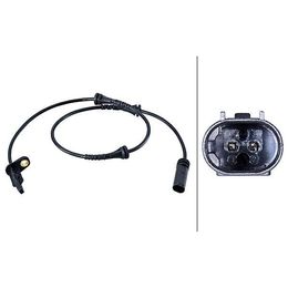 Hella Sensor, Raddrehzahl 6pu358216131 Hinterachse f&uuml;r BMW