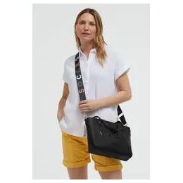 Henkeltasche SOCCX, Herren, Gr. B/H/T: 28cm x 23cm x 6cm, schwarz, Lederimitat, unifarben, Taschen, mit abnehmbarem Schulterriemen