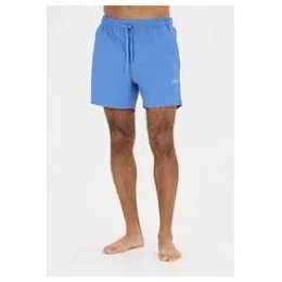 Badeshorts NOU "Fortuna", Gr. 4XL, US-Gr&ouml;&szlig;en, hellblau, 100% Polyester, unifarben, Badehosen Badeshorts, mit Mesh Innenhose