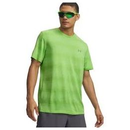 Laufshirt Under Armour "UA VELOCITI SS", Herren, Gr. S, lumos lime,, reflective, Obermaterial: 100% Polyester, Shirts Laufshirt, f&uuml;r sportliche Aktivit&auml;ten, ideal zum Laufen, f&uuml;r Erwachsene