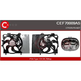 Casco Elektromotor, K&uuml;hlerl&uuml;fter cef70009as f&uuml;r CITRO&Euml;N/PEUGEOT