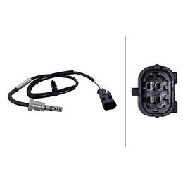 Hella Sensor, Abgastemperatur 6pt010376291 f&uuml;r Opel CHEVROLET