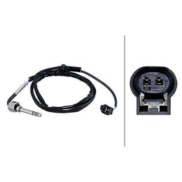 Hella Sensor, Abgastemperatur 6pt010376491 f&uuml;r Chrysler