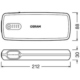 Osram Batteriestarter obsl400