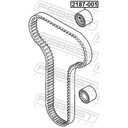 FEBEST Spannrolle, Zahnriemen 2187001 f&uuml;r Ford