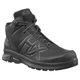 Sneaker HAIX "CONNEXIS Go GTX Ws LTR mid", Herren, Gr. 5,5, schwarz, Obermaterial: 100% Rindsleder Leather cow., Schuhe Sneaker