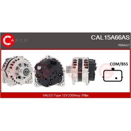 Casco Generator cal15a66as f&uuml;r VAUXHALL RENAULT NISSAN