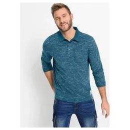 Langarmshirt Catamaran "Langarm-Shirt", Herren, Gr. 64/66, marine, meliert, 100% Baumwolle, meliert, Shirts Langarmshirt