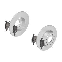 ATE Bremsensatz, Scheibenbremse Bremsensatz ijf141ffb5 Hinterachse voll 272mm 9mm f&uuml;r VAG SEAT Skoda