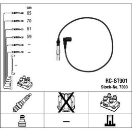 NGK Z&uuml;ndleitungssatz 7303 f&uuml;r BENTLEY VW
