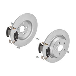ATE Bremsensatz, Scheibenbremse Bremsensatz ijf141guk8 Hinterachse voll 302mm 10mm f&uuml;r Ford LAND ROVER