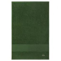 G&auml;stehandtuch Lacoste "LLECROCO", vert, B:40cm L:60cm, Frottier, Obermaterial: 100% Baumwolle, Handt&uuml;cher, mit Label-Applikationen